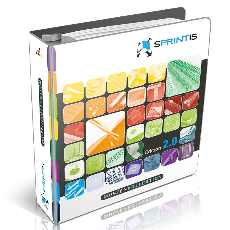 Dreiecktaschen, Visitenkartentaschen, Buchschrauben, Klebepunkte und ...