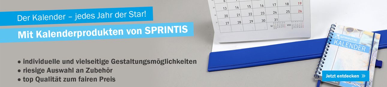 SPRINTIS | Druckerei-, Buchbinderei- und Werbemittelbedarf