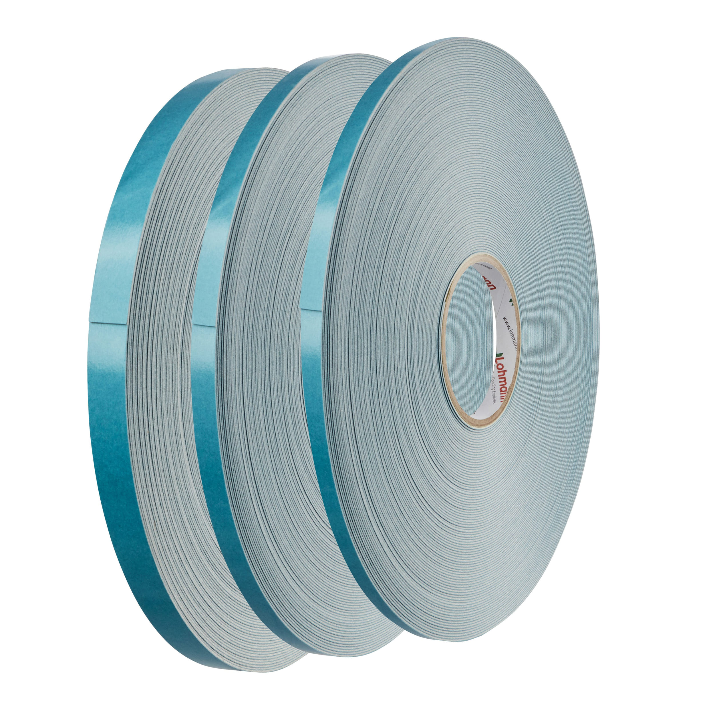 DuploCOLL 918, Doppelseitiges PE-Schaumstoffklebeband, weiß, 1 mm dick ...