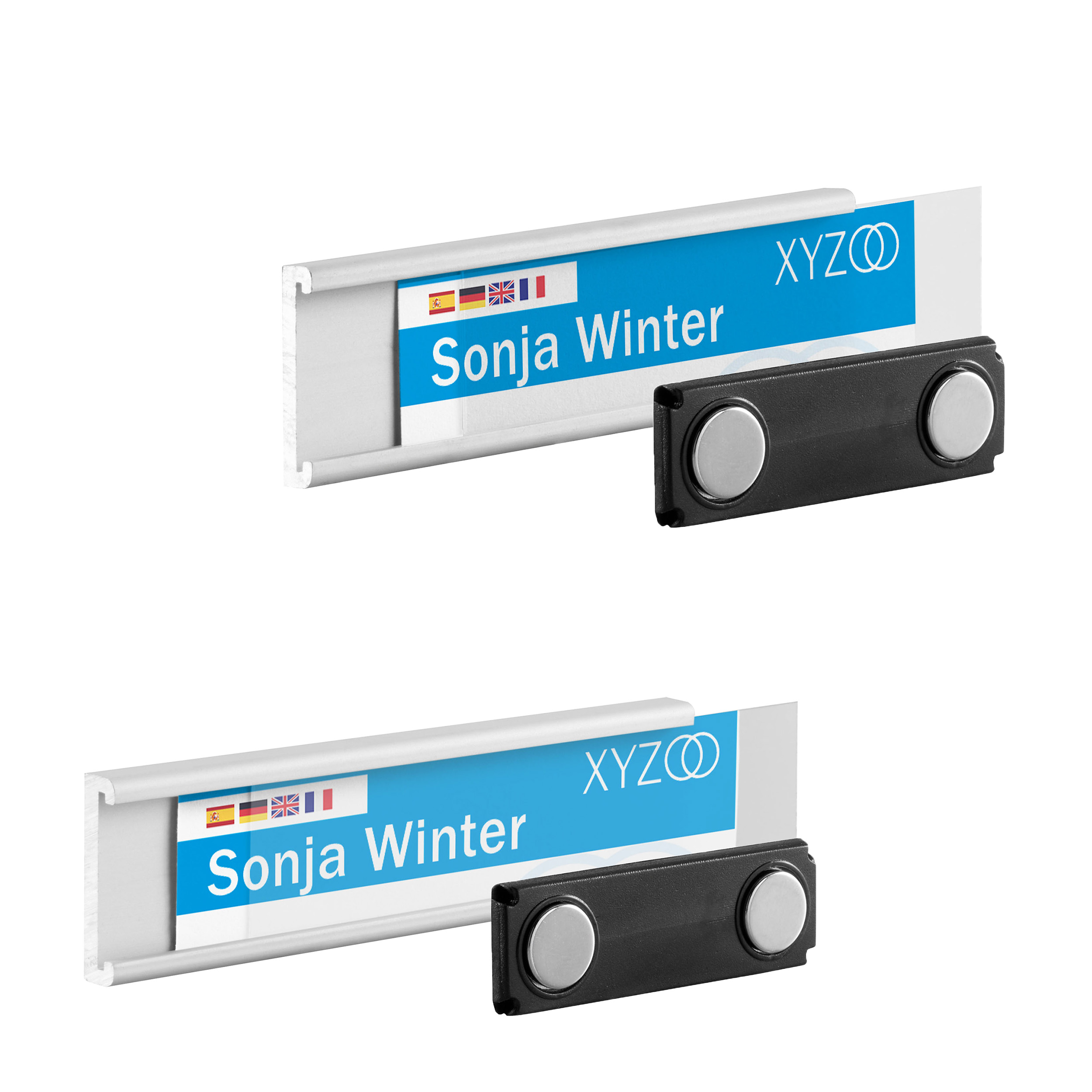 Namensschilder CONNECT, magnetisch | SPRINTIS