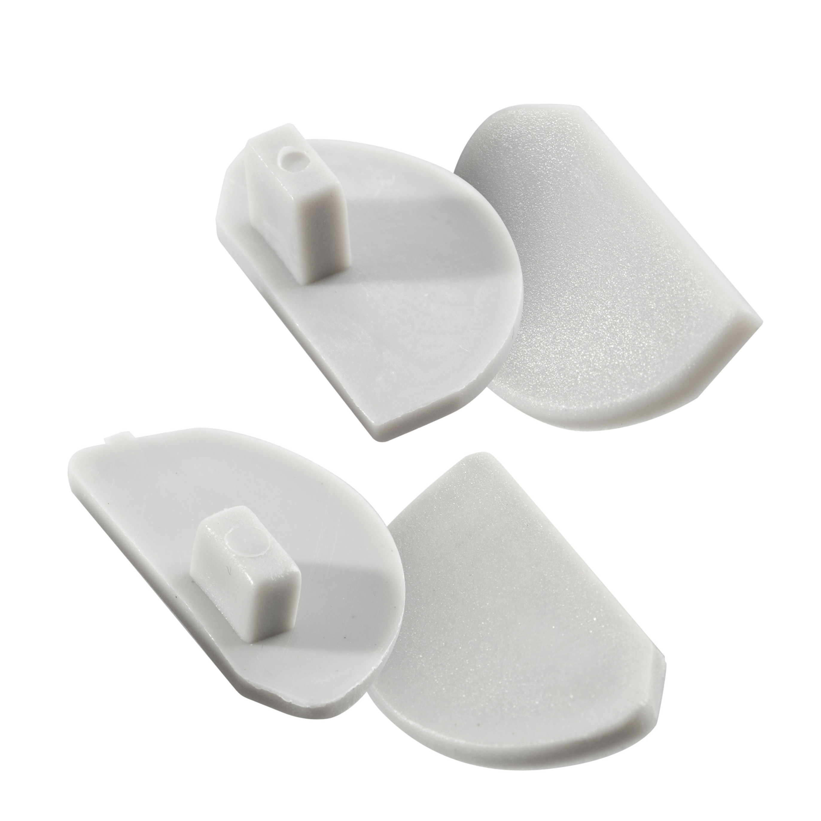 Kappen in Plastik für Posterklemmschienen aus Aluminium | SPRINTIS