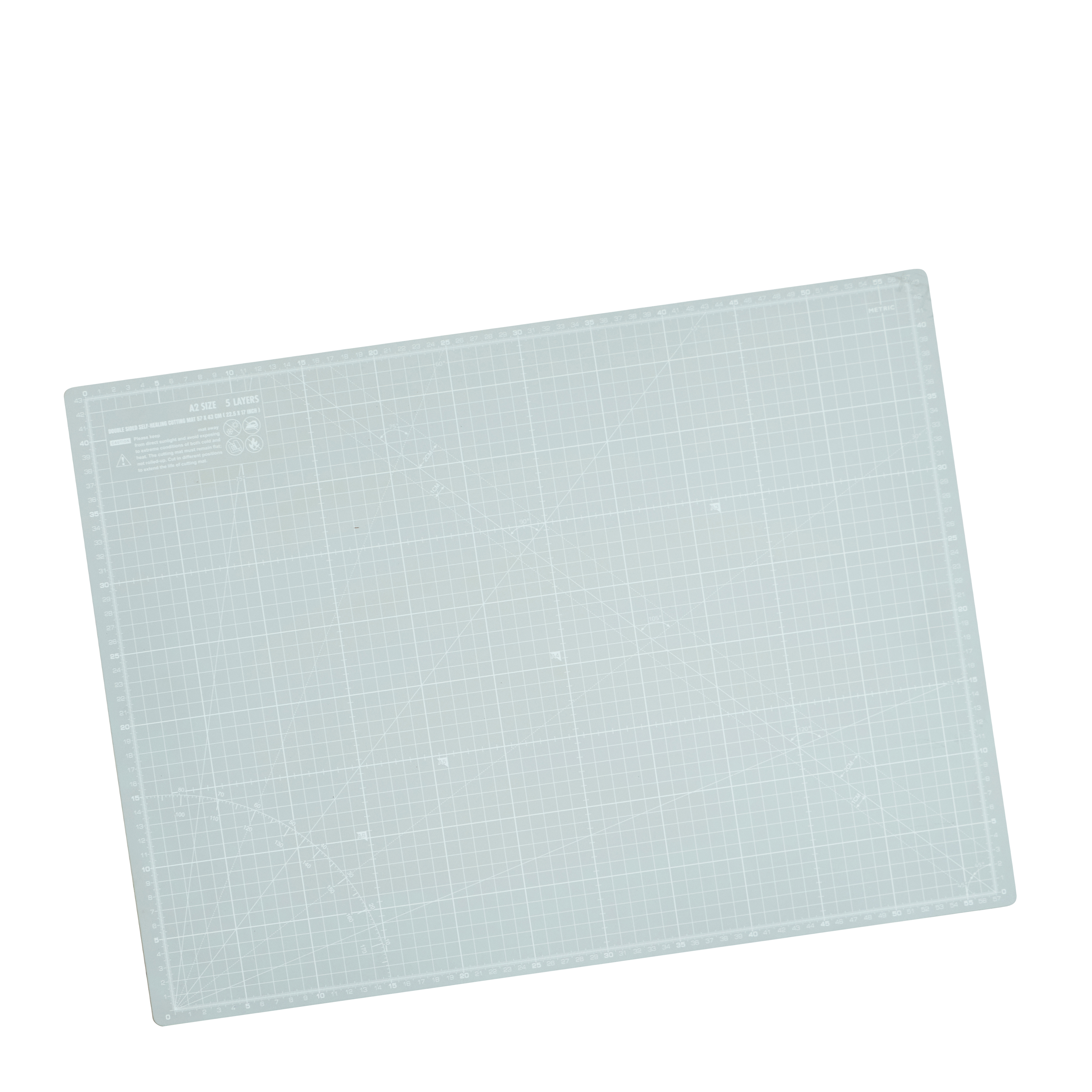 grau Schneidematte A2, 60 x 45 cm, selbstheilend, mit Raster | SPRINTIS