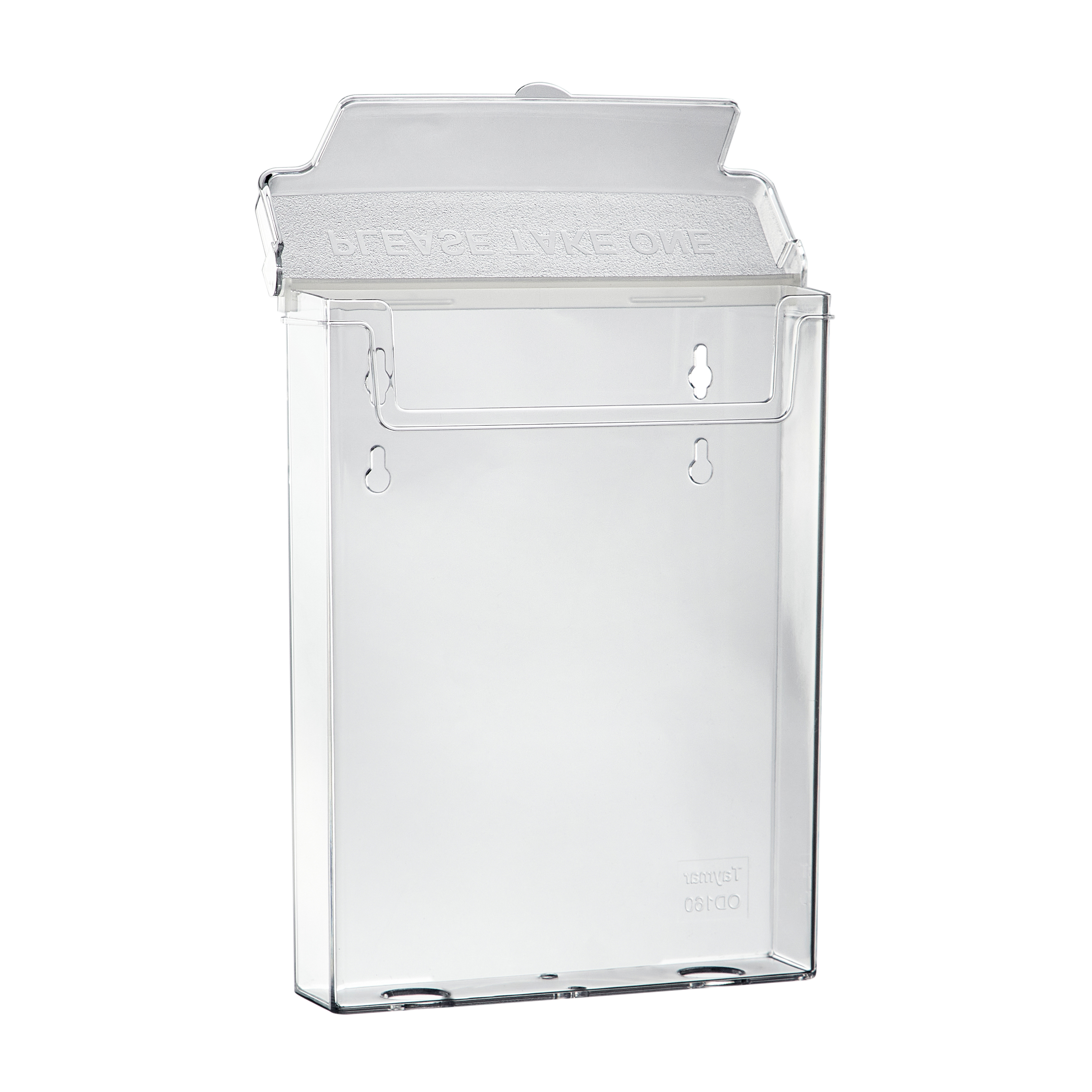 Flyerbox outdoor, mit Deckel, wetterfest, A5, transparent | SPRINTIS