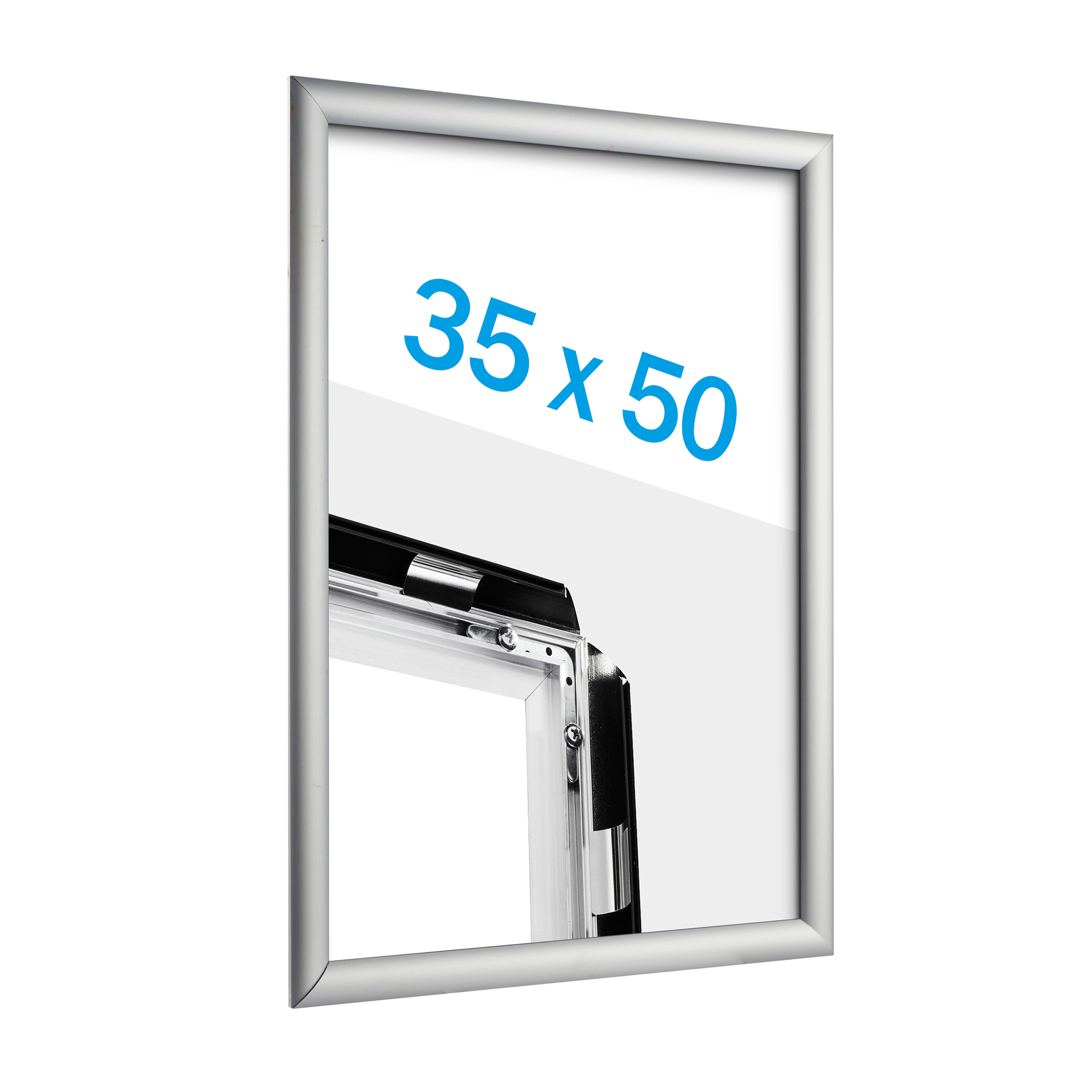 Klapprahmen B3 silber - 25 mm Profil | SPRINTIS